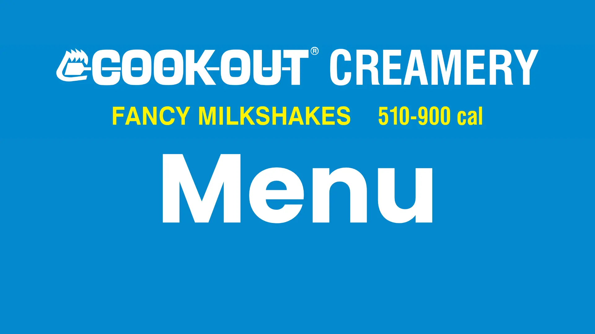 Cookout Shakes Menu Prices 2025 | Updated